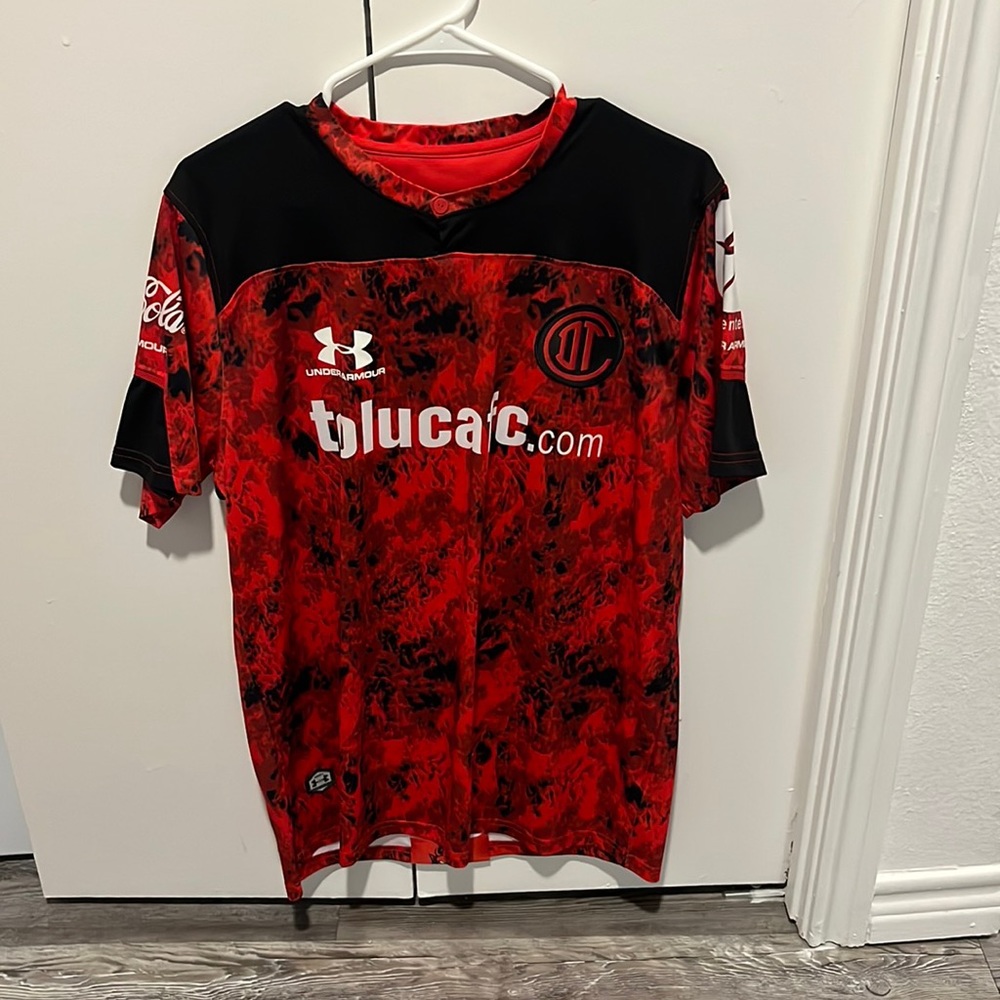 2021/2022 Fc Toluca Home Jersey - Gem